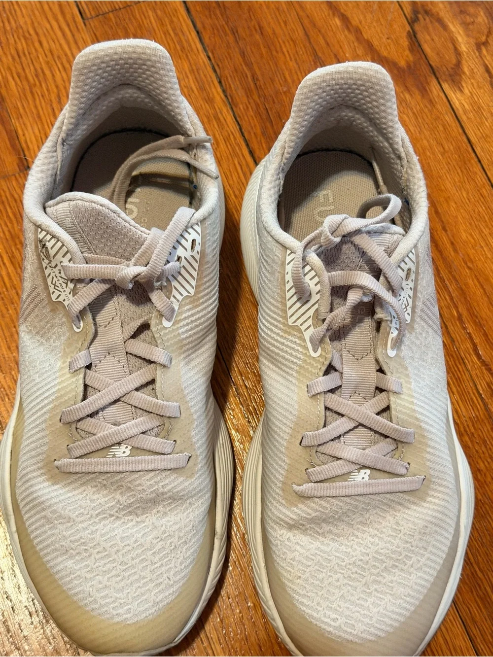 New Balance | Shoes | New Balance Light Taupe Knit Sneakers | Poshmark